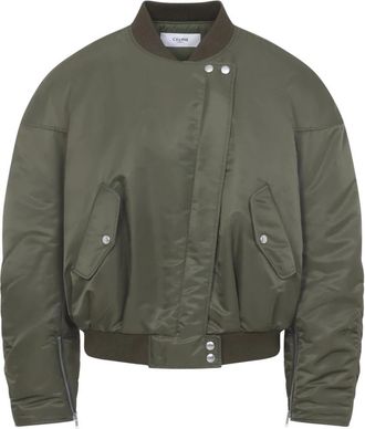 Celine Bomberjacke - - Jackets - Herren - Gr&uuml;n - L