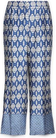 Elena Miro Damen, Hosen, Blau, 6XLGröße