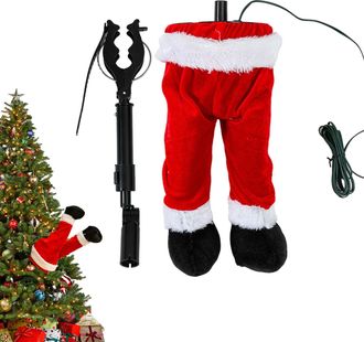 Generic Santa Beine Für Weihnachtsbaum - Weihnachtsbaum Dekoration | Animierte Schaukeldekoration Für Innen Haustür Haus Weihnachtszeit