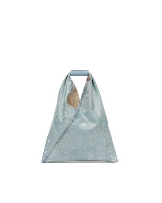 Maison Margiela Womens Shoulder Bag Japanese Bleached Denim