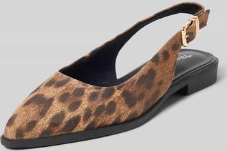 Tamaris Slingbacks aus echtem Veloursleder