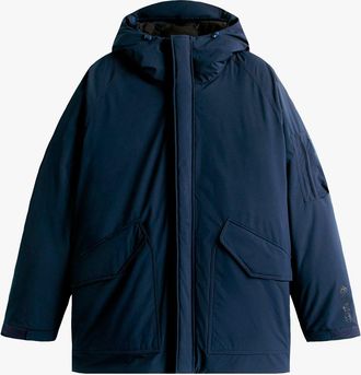 Tommy Hilfiger Parka unie &agrave; capuche