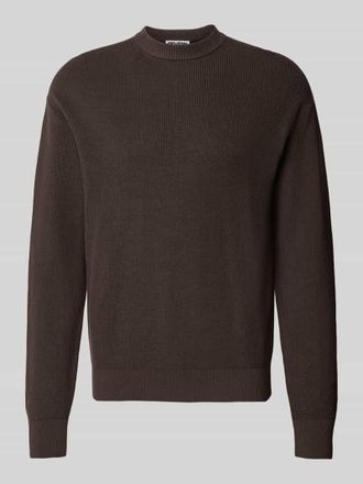 Review Regular Fit Strickpullover aus reiner Baumwolle