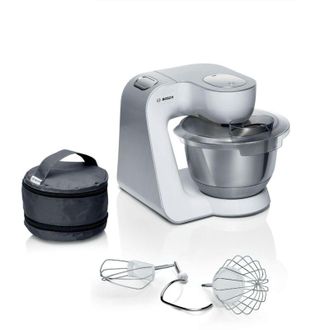 Bosch Serie 4, K&uuml;chenmaschine, MUM 5, 1000 W, Wei&szlig;, silber, MUM58200