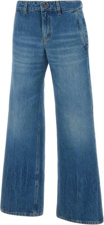Victoria Beckham Femme, Jeans, Bleu, Taille: W25 Jean Droit Taille Basse