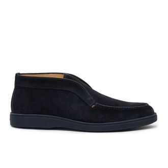 Santoni Runde Zehen Slip-On Stiefeletten - - Shoes - Herren - Blau - 41 EU