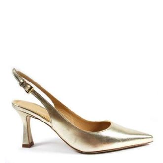 Roberto Festa Milano Platinum Laminate Slingback - - Shoes - Damen - Gelb - 36 EU