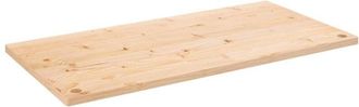 vidaXL Schreibtischplatte 100x50x2,5 cm Massivholz Kiefer Vidaxl
