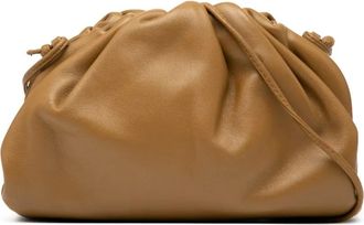 Bottega Veneta sac à bandoulière The Mini Pouch (2012-2025) - Marron