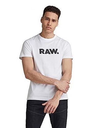G-Star G-Star Homme T-Shirt Holorn R, Blanc (white D08512-8415-110), XS