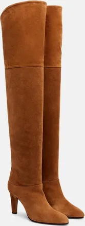 Chloé Chloé Overknee-Stiefel Eve 85 aus Veloursleder