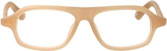 Jacquemus unisex, Accessoires, Beige, Taille: 53 MM Becane Optical