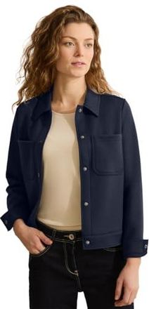 Cecil B253940 Veste de surv&ecirc;tement Courte, Bleu Universel, XL Femmes