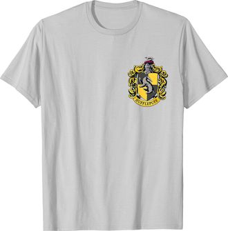 Harry Potter Hufflepuff Pocket Print T-Shirt