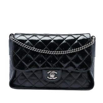 Chanel Sac port&eacute; &eacute;paule Pre-owned - Femme - Pre-owned - Noir - Taille: ONE Size