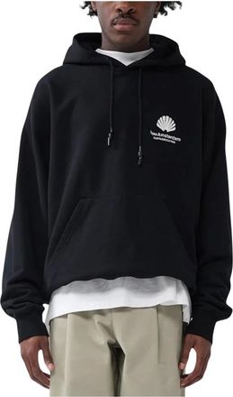 New Amsterdam Surf Association Homme, Sweatshirts et sweats &agrave; capuche, Noir, Taille: XL Logo Sweat &agrave; capuche