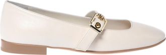 Baldinini Femme, Chaussures, Blanc, Taille: 39 1/2 EU Ballerine Nappa