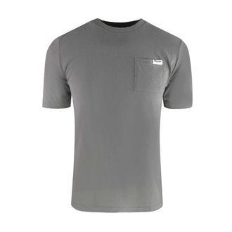 Aquascutum Active T-Shirt f&uuml;r Herren, Tasche (Grau)