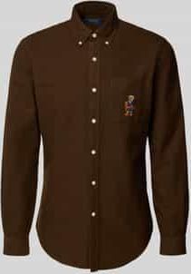 Polo Ralph Lauren Custom Fit Freizeithemd mit Motiv-Stitching