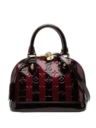 Louis Vuitton sac &agrave; bandouli&egrave;re Monogram Alma BB (2011) - Violet