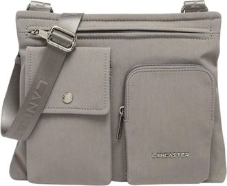 Lancaster Femme, Sacs, Gris, Taille: ONE Size Pochette de Base Minimaliste