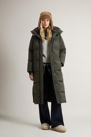Woolrich Damen Kelly langer Parka Grün Größe XXS