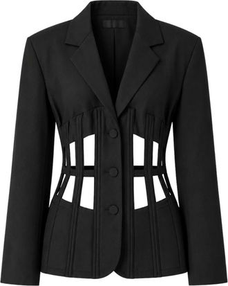 Meimeij M6Fl04 Veste Bustier - Femme - Vestes - Noir - Taille: 36 FR