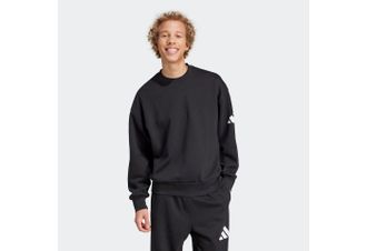 adidas Sweatshirt ESSENTIALS LOOSE FIT 3-STREIFEN LOGO