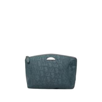 Dior Pre-owned Pouch Bag - Femme - Pre-owned - Bleu - Taille: ONE Size