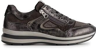 Nero Giardini Sneaker platform donna - 35 - grigio