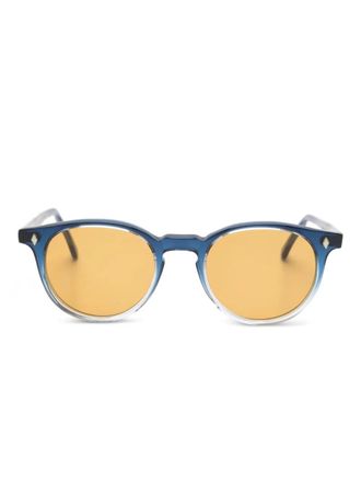 Family Affair Leal Sonnenbrille mit rundem Gestell - Blau