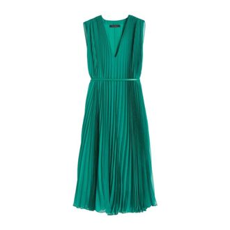 Max Mara Damen, Kleider, Gr&uuml;n, LGr&ouml;&szlig;e