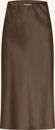 Comma Comma Satinrock braun