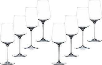 Nachtmann Rotweingl&auml;ser 550 ml, 4 St&uuml;ck, ViNova, 98073, Weingl&auml;ser aus Kristallglas, Rotwein Gl&auml;ser sp&uuml;lmaschinenfest (Packung mit 2)