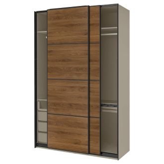 IKEA PAX / MEHAMN Kleiderschrank mit Schiebetüren