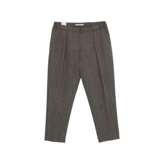 BRIGLIA 1949 Herringbone-pattern Trousers