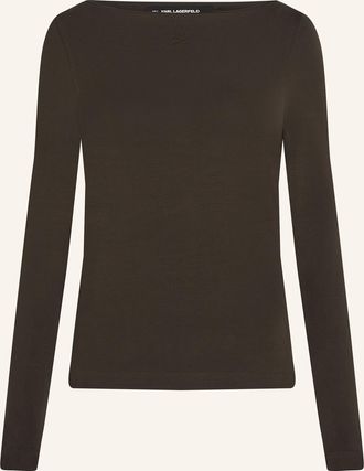 Karl Lagerfeld Top braun