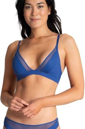 Athéna Color K599 Soutien-Gorge, Bleu Titane, XL Femme