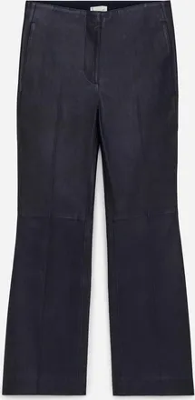 Arket Verk&uuml;rzte Ausgestellte Lederhose -Blau
