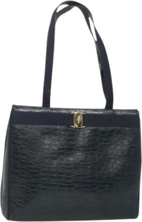 Ferragamo Damen, Pre-Owned, Blau, ONE SIZEGröße