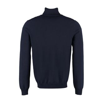 THE (ALPHABET) Strickpullover mit Rollkragen - - Knitwear - Herren - Blau - L
