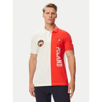 Beverly Hills Polo Club Poloshirt F-SS26M-P0005 Wei&szlig; Regular Fit
