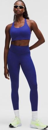 lululemon Legging Fast and Free taille haute 5 poches pour Femmes - 71 cm - Bleu - Taille 0