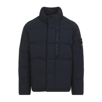Stone Island Daunenjacke - - Jackets - Herren - Blau - S