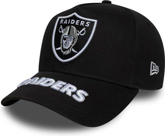 New Era NFL 9FORTY Visor Hit Cap Las Vegas Raiders Black
