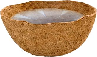 Generic Kokosmatte - Liner im, langlebiges Kissen | Dicke Auskleidung für Blumentöpfe für Balkon, umweltfreundliche Grundmatte, Schutz vor dem Ja