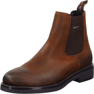GANT Homme Prepdale Bottine Chelsea, Cognac, 43 EU