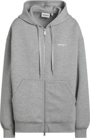 Carhartt Work in Progress Femme, Sweatshirts et sweats &agrave; capuche, Gris, Taille: 36 FR Hooded Alda SweaT-shirt