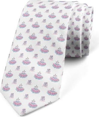 Generic Cravate Homme Blanc Roses Bleu Gris Classique Cravates R&eacute;glable Cravate Pour Hommes Pour Travail L&Eacute;cole Mariage