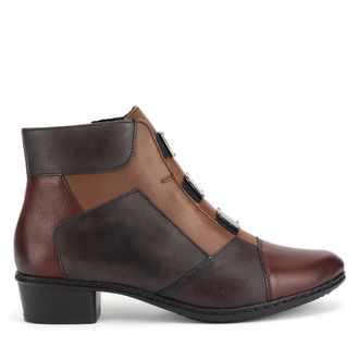 Rieker Schnürschuhe Rieker Y0764-35 Braun